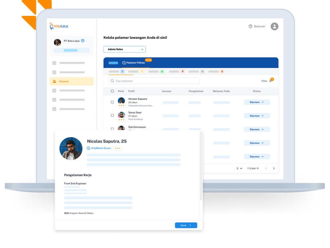 Fitur Premium Recruitment - KitaLulus